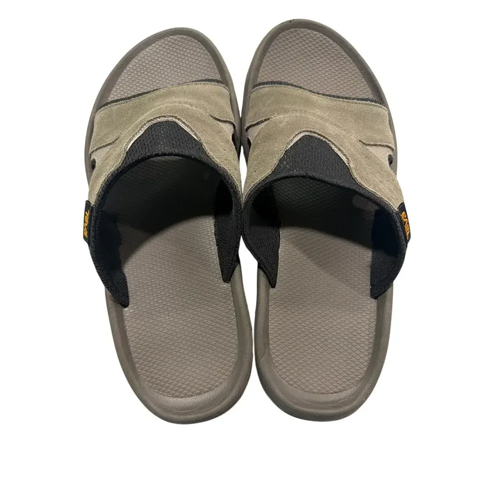 Teva | Shoes | Teva Mens Katavi 2 Slide Sandals Sz 9 Bungee Cord Olive ...